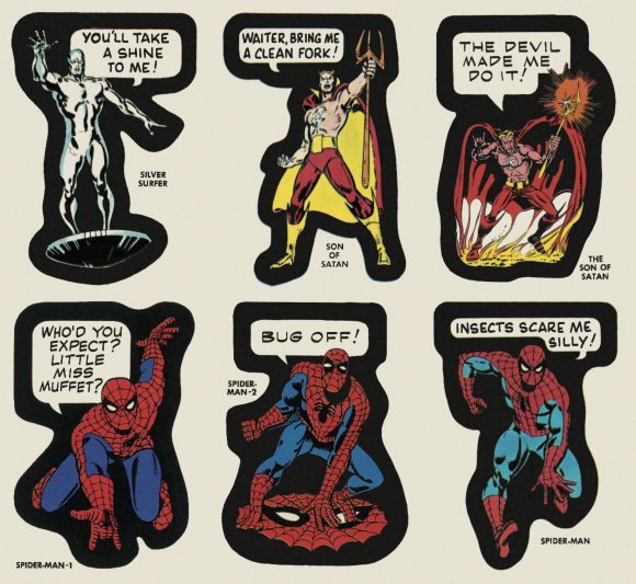 FAR OUT! MARVEL Reprints Classic Vintage Stickers From ’60s and ’70s ...