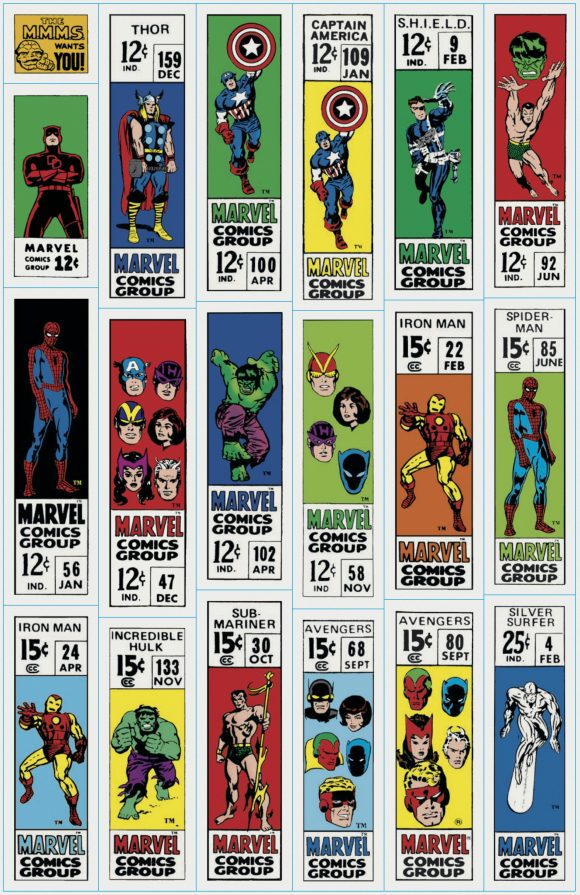 FAR OUT! MARVEL Reprints Classic Vintage Stickers From ’60s and ’70s ...
