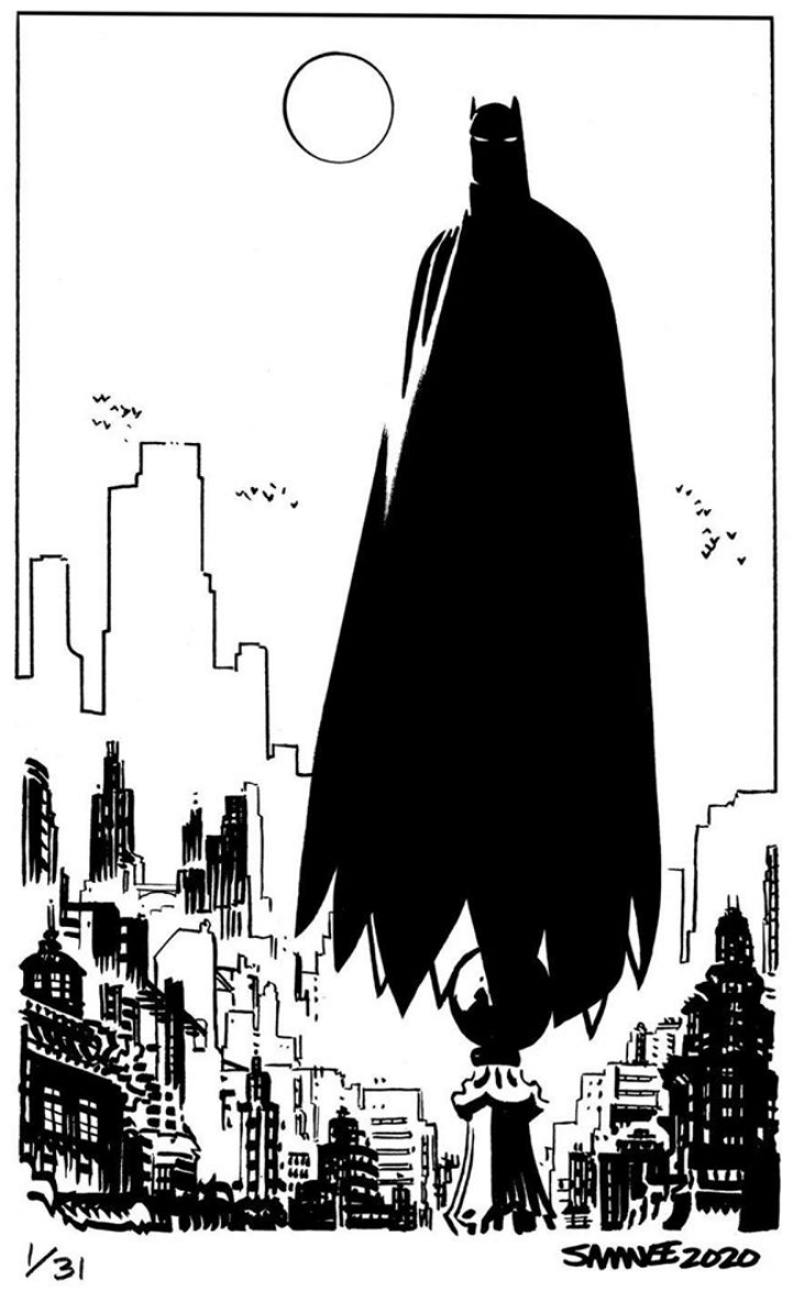 13 Magnificent BATMAN Sketches by CHRIS SAMNEE | 13th Dimension, Comics ...
