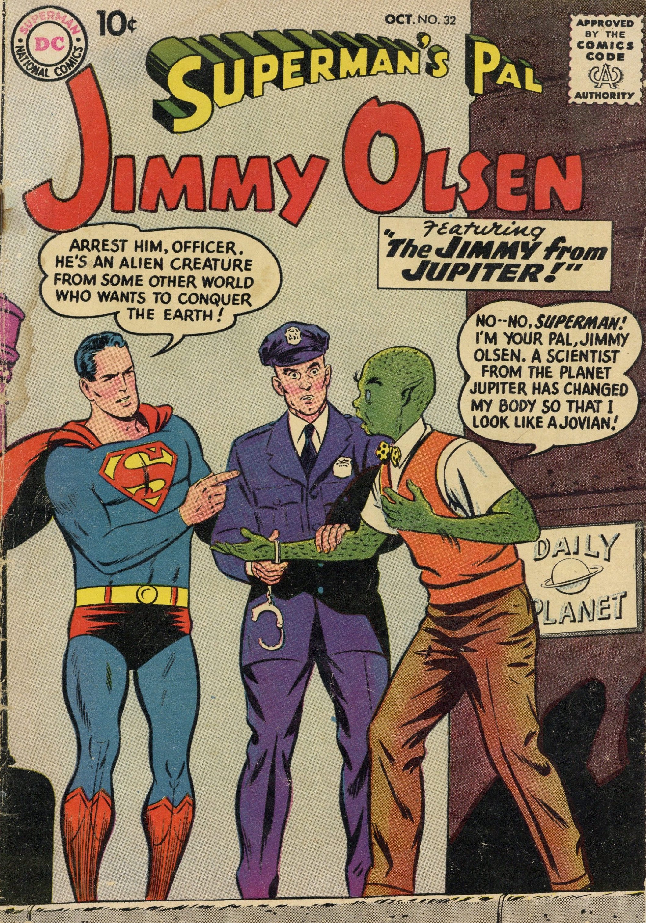 PAUL KUPPERBERG: My 13 Favorite Funky JIMMY OLSEN Covers | 13th ...