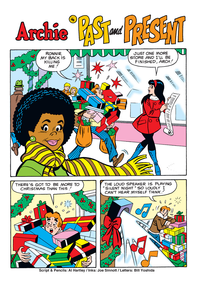 CHRISTMAS AND ARCHIE: Dig This Rare 1971 Story by Al Hartley and Joe ...