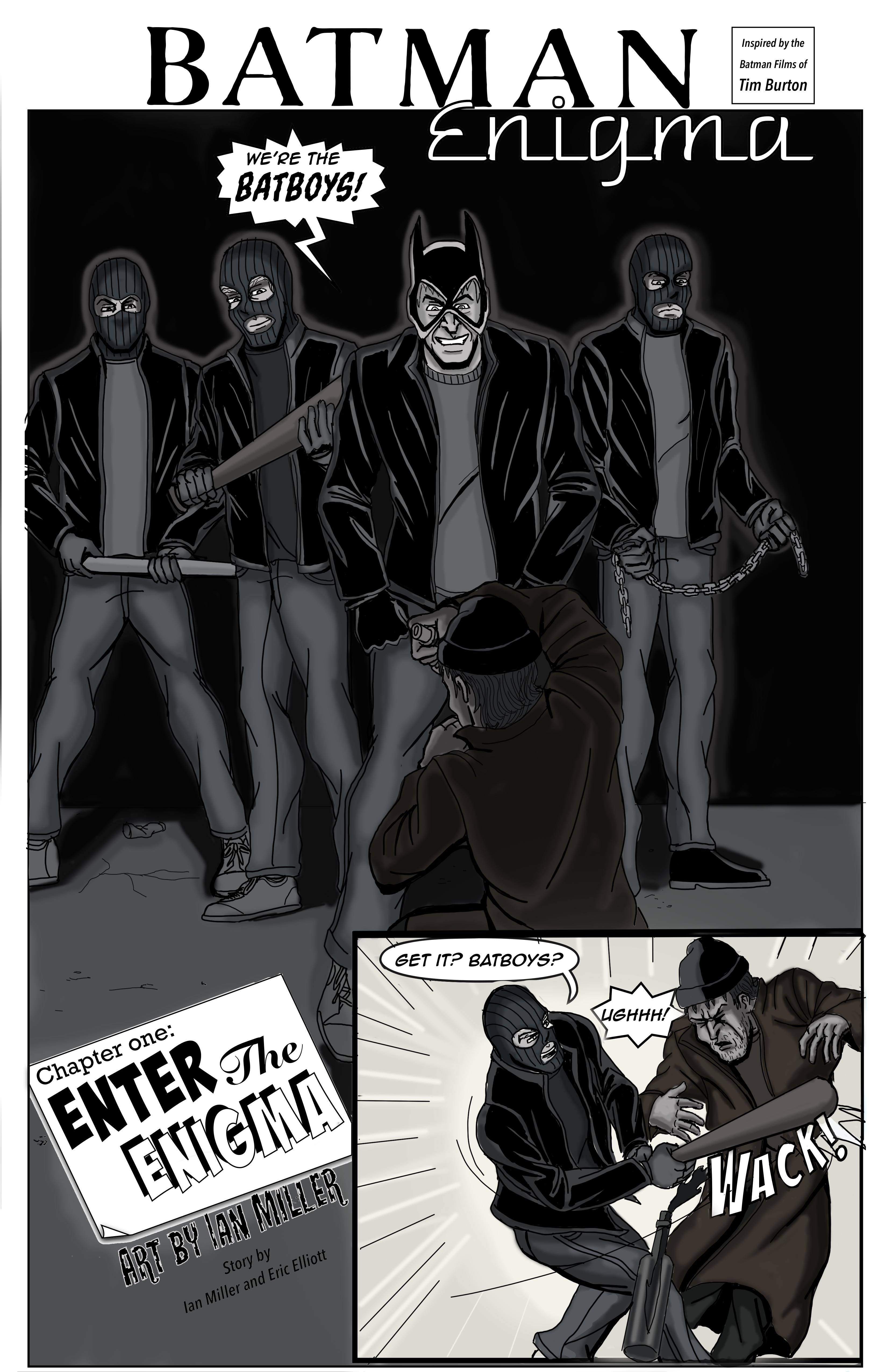 BATMAN ENIGMA: A FIRST LOOK at the Comic That Takes You Back to the ...