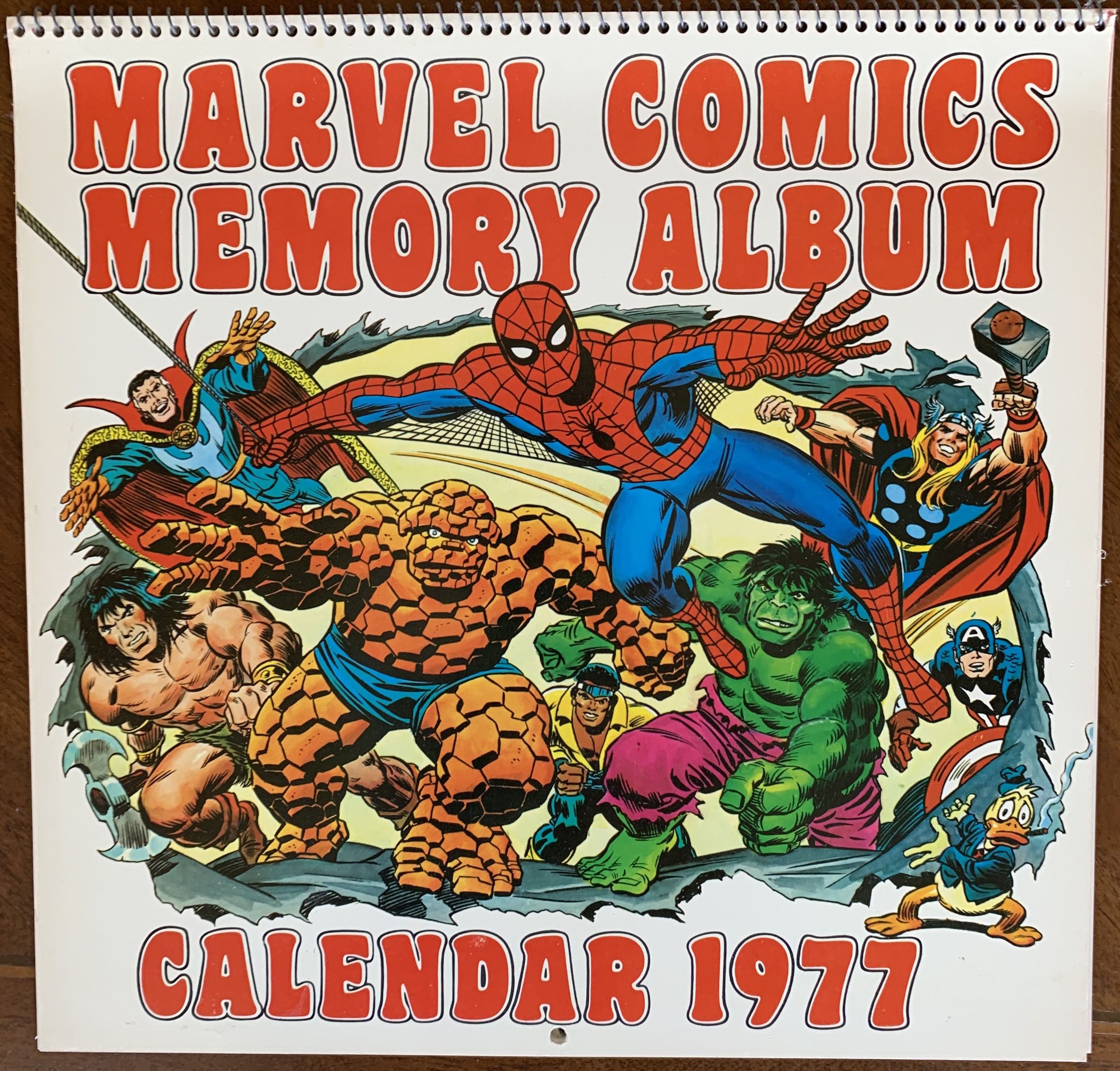 13 GROOVY COMICS CALENDARS: Happy New Year! | 13th Dimension, Comics ...