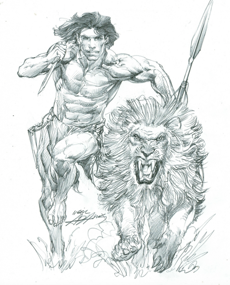 Dig These 13 Groovy NEAL ADAMS Original Illustrations | 13th Dimension ...