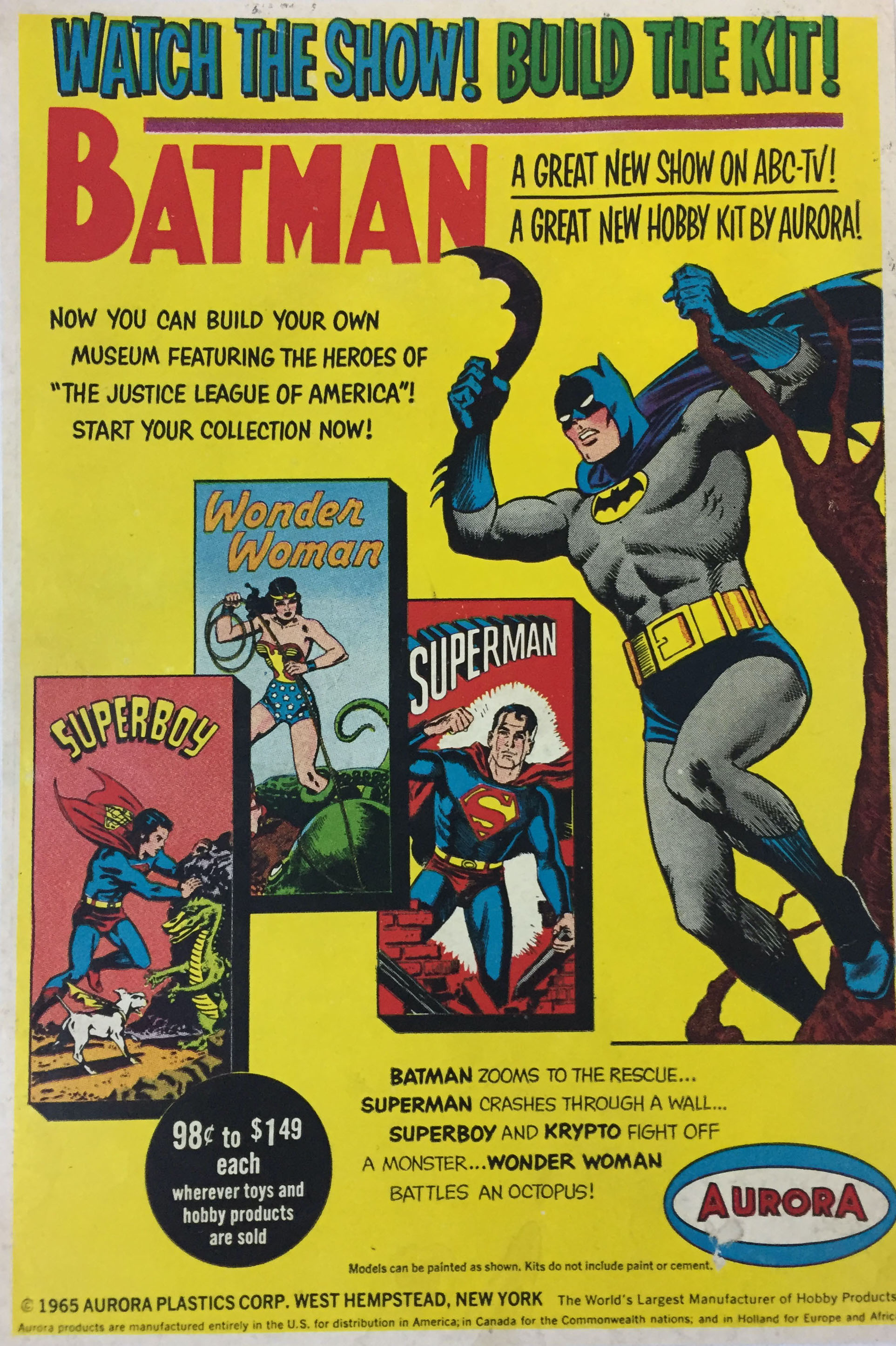 PAUL KUPPERBERG: My 13 Favorite 1960s COMIC BOOK TOYS — RANKED | 13th ...
