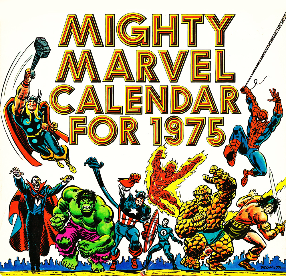 13 GROOVY COMICS CALENDARS: Happy New Year! | 13th Dimension, Comics ...