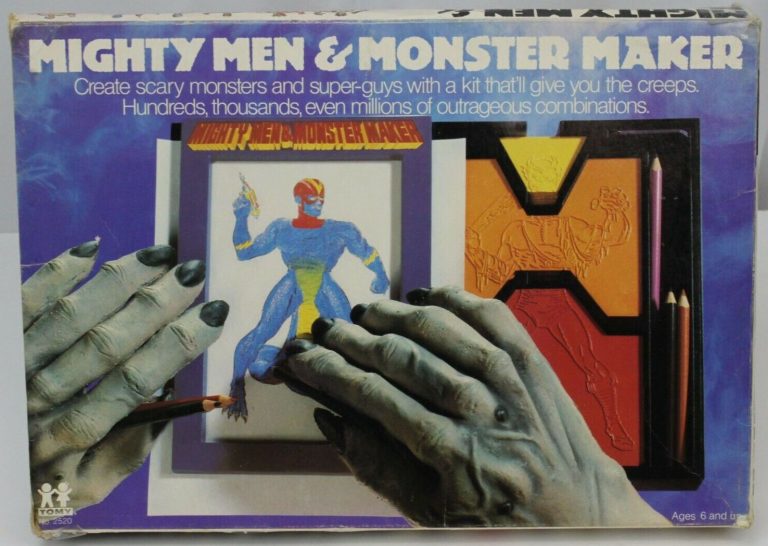 How the Classic MIGHTY MEN AND MONSTER MAKER Kit Taught Me to Draw ...