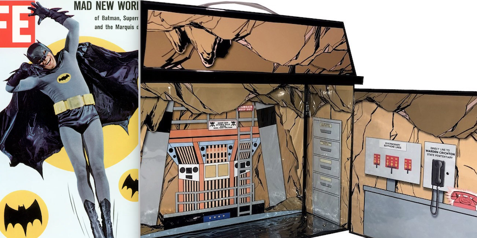 Dig This Groovy Custom BATMAN ’66 BATCAVE Playset — That You Can Own ...