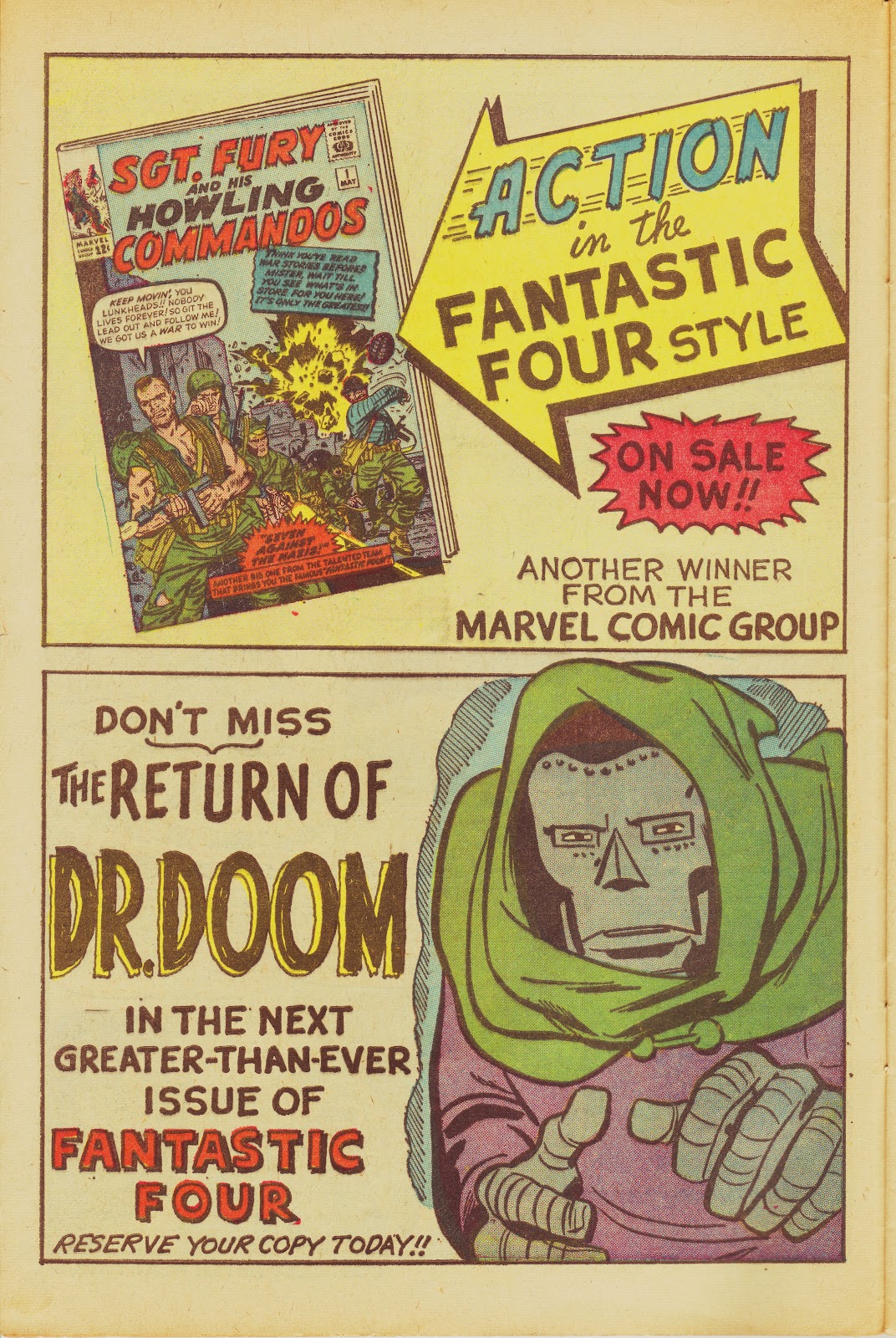 PAUL KUPPERBERG: My 13 Favorite 1960s MARVEL House Ads | 13th Dimension ...