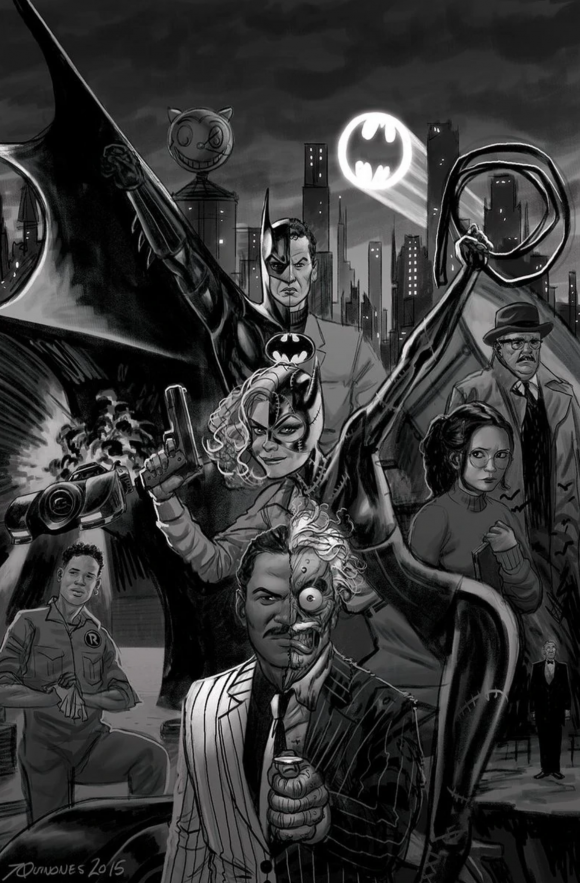 13 GREAT ILLUSTRATIONS: The BATMAN ’89 Art of JOE QUINONES | 13th ...