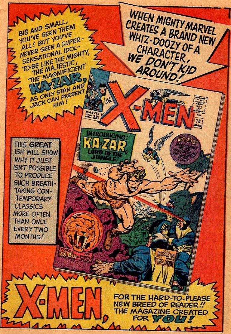 PAUL KUPPERBERG: My 13 Favorite 1960s MARVEL House Ads | 13th Dimension ...