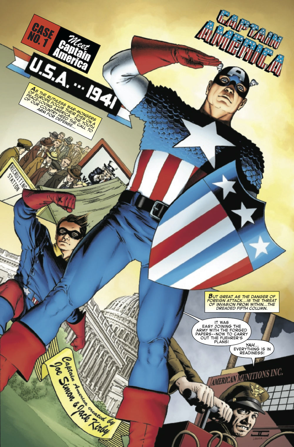 INSIDE LOOK: Marvel’s CAPTAIN AMERICA ANNIVERSARY TRIBUTE #1 | 13th ...