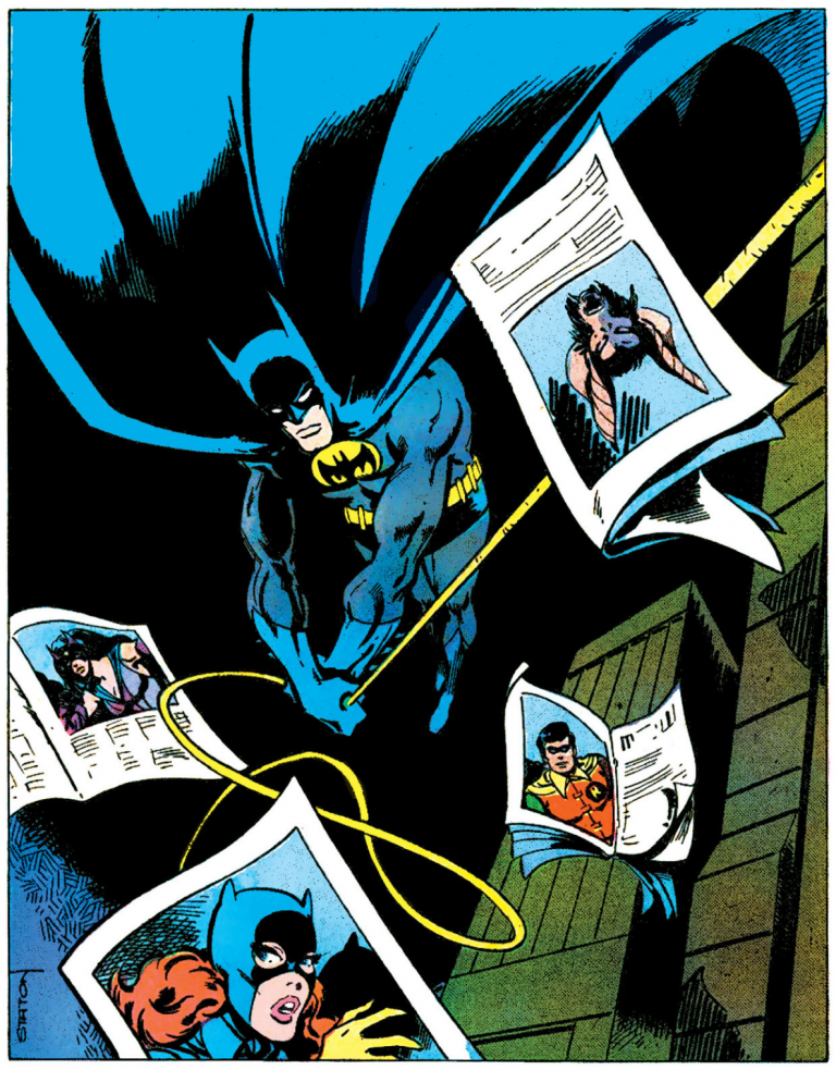 Just Look at This Unsung BATMAN Splash Page by JOE STATON | 13th ...
