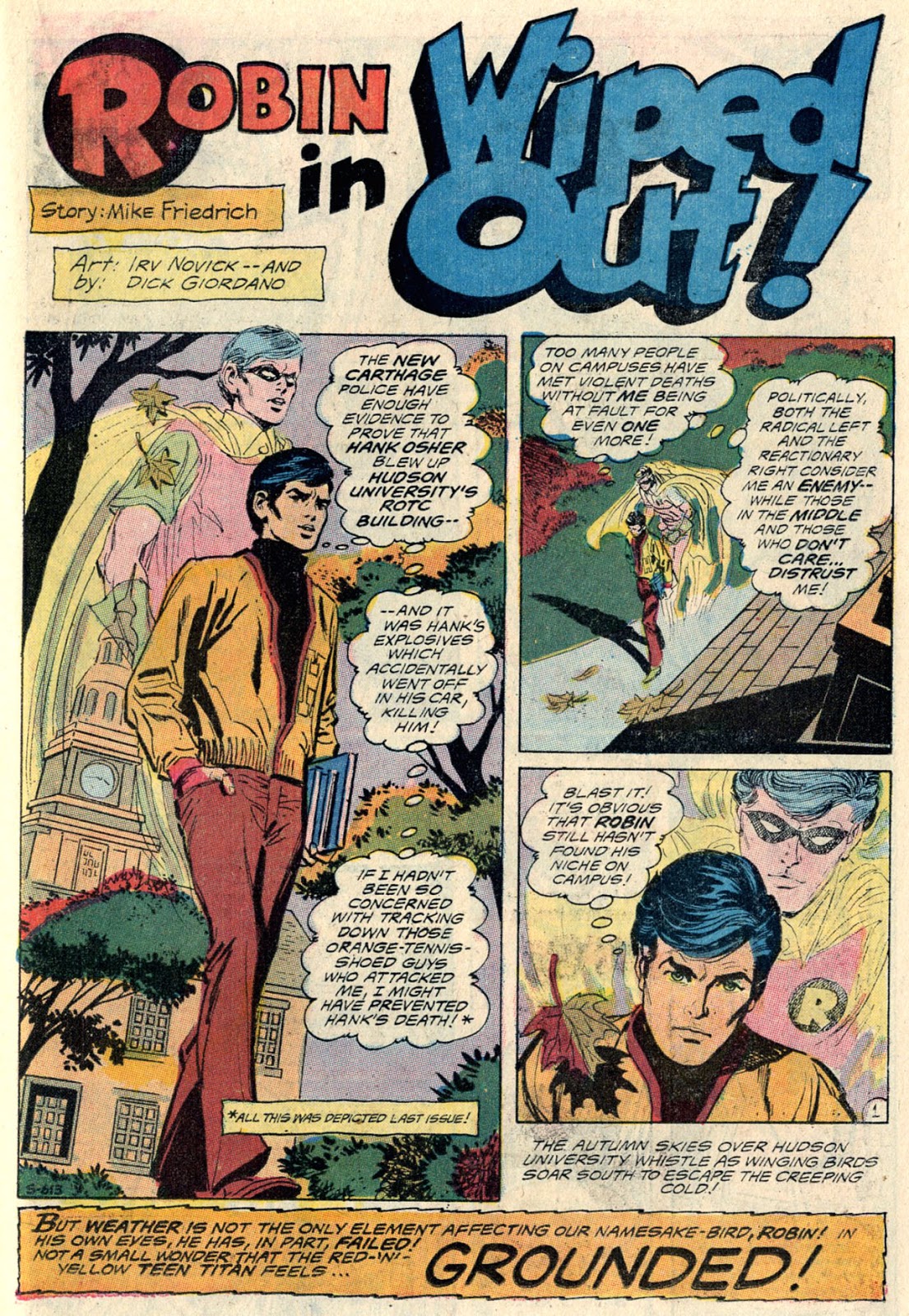 13 SPLASH PAGES: An IRV NOVICK Birthday Celebration | 13th Dimension ...