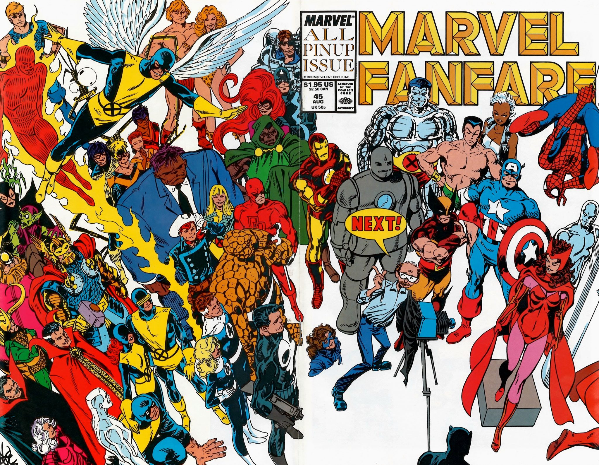 13 MARVEL FANFARE COVERS to Make You Feel Good | 13th Dimension, Comics ...