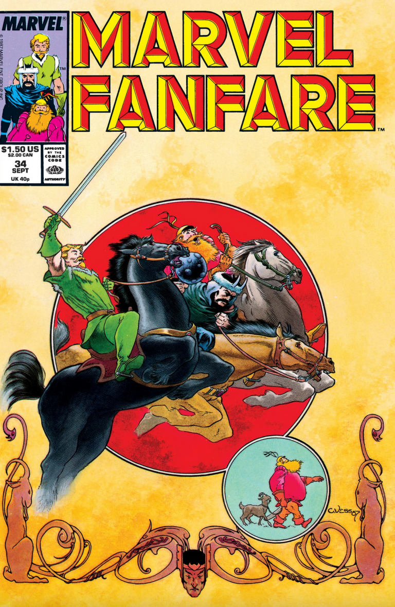 13 MARVEL FANFARE COVERS to Make You Feel Good | 13th Dimension, Comics ...