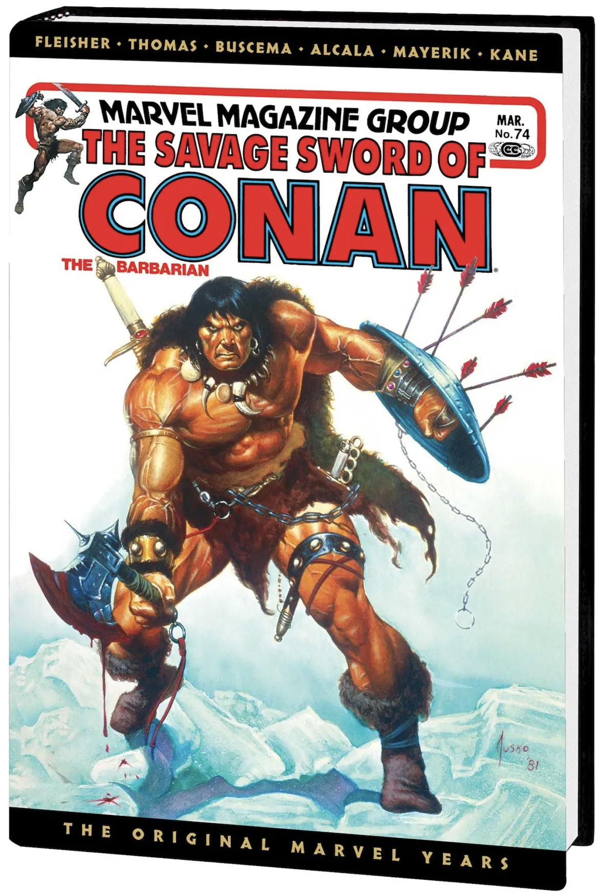 John Buscema’s CONAN THE BARBARIAN Movie Adaptation to Be Reprinted for ...