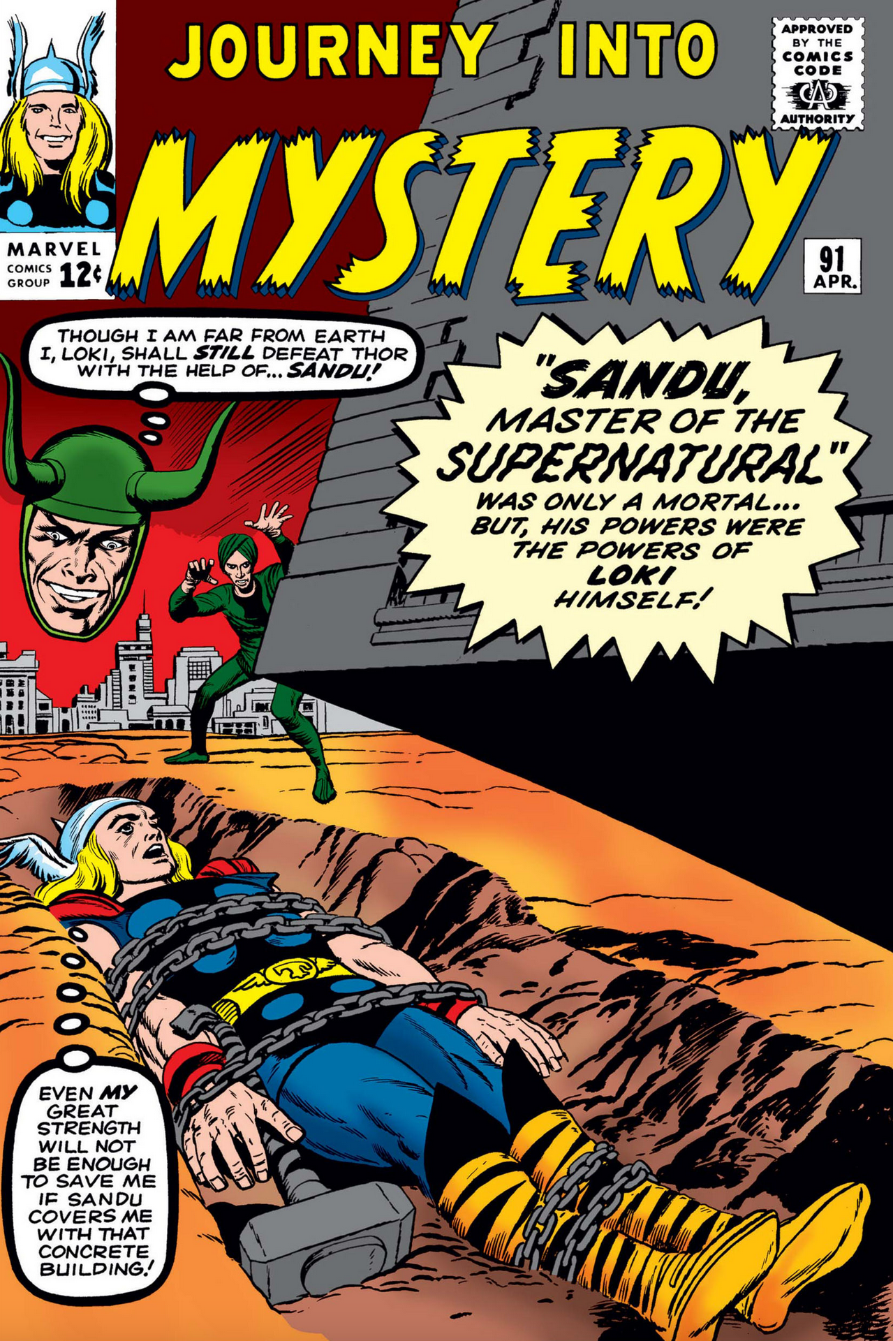 Dig These 13 LOKI COVERS by JACK KIRBY | 13th Dimension, Comics ...