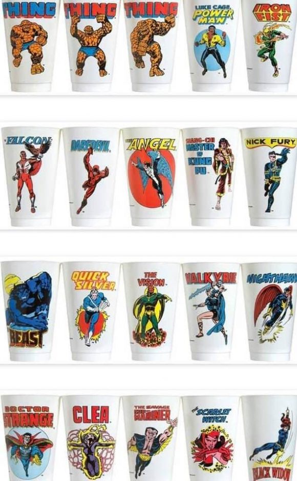 Dig These 13 Groovy MARVEL and DC SLURPEE CUP COLLECTIONS | 13th ...
