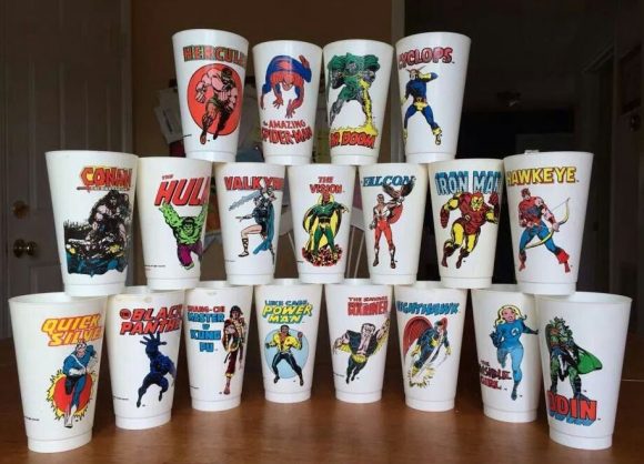 Dig These 13 Groovy MARVEL and DC SLURPEE CUP COLLECTIONS | 13th ...