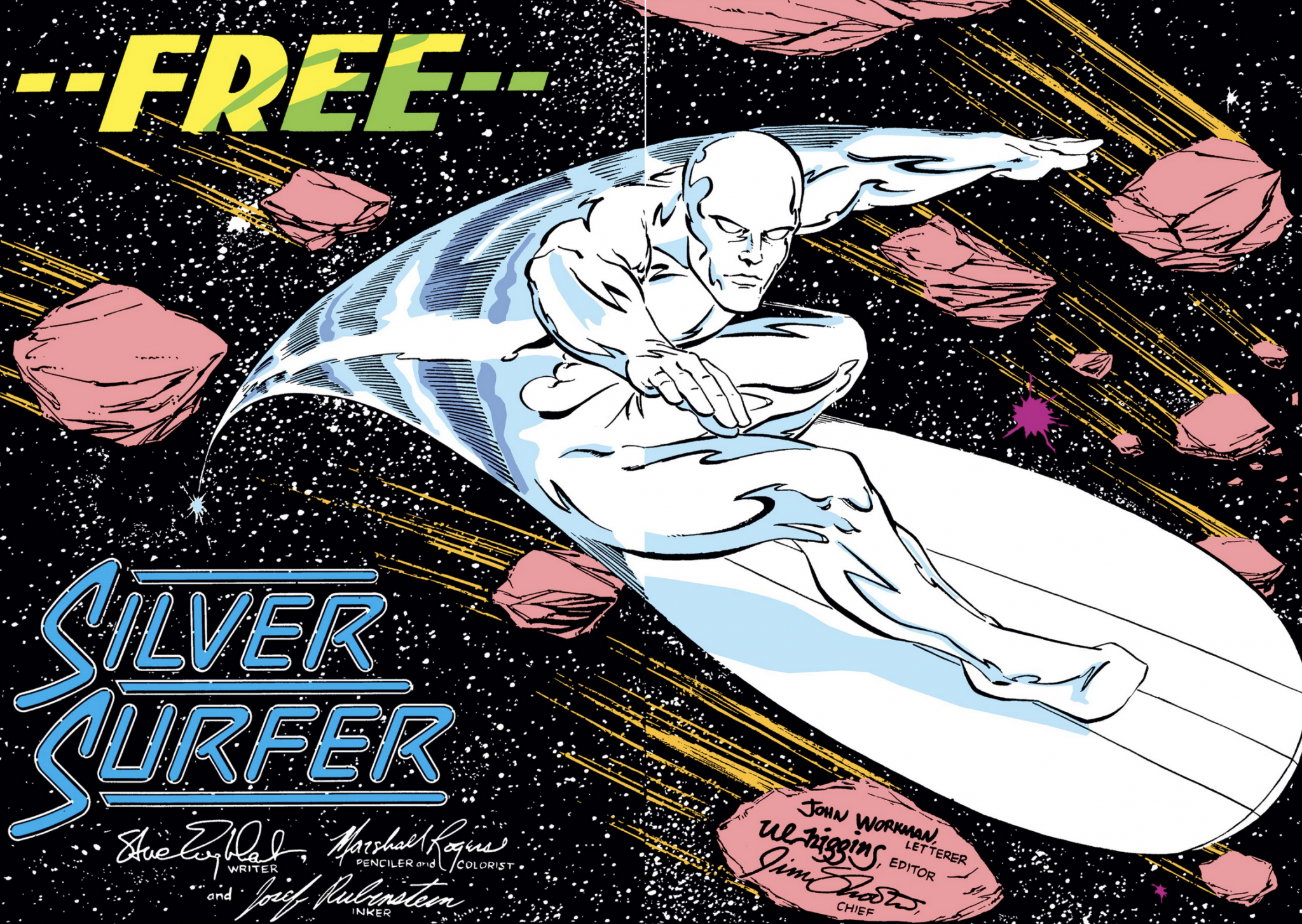 Soar the Spaceways With This History of SILVER SURFER in the Bronze Age ...