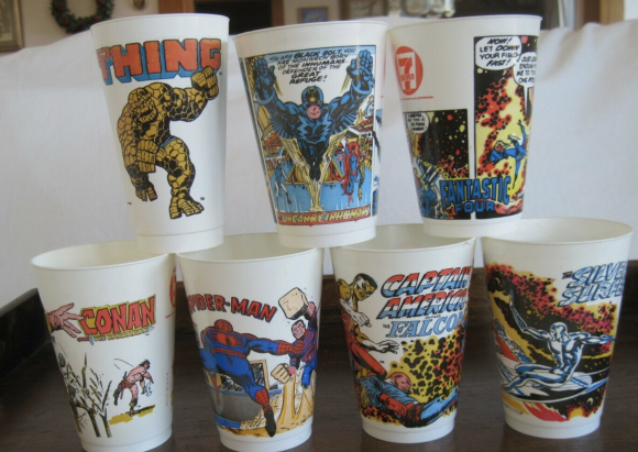 Dig These 13 Groovy MARVEL and DC SLURPEE CUP COLLECTIONS | 13th ...