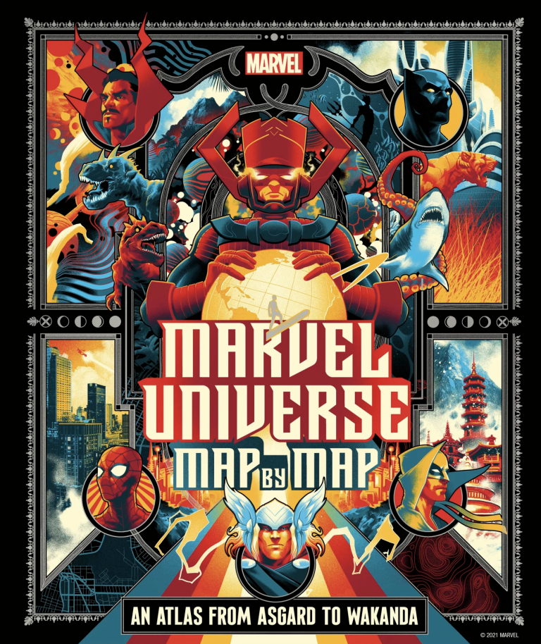 Illustrated Atlas of the MARVEL UNIVERSE Coming This Fall | 13th ...