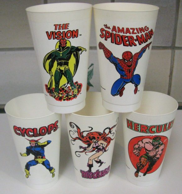 Dig These 13 Groovy MARVEL and DC SLURPEE CUP COLLECTIONS | 13th ...