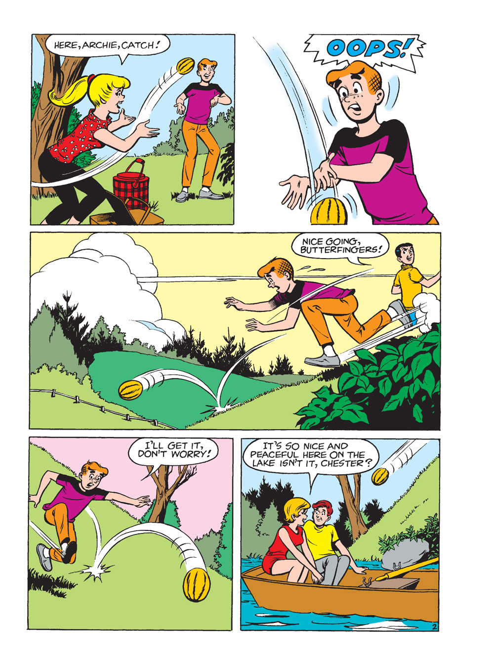 Have a Picnic and Dig This Rare 1966 ARCHIE Story | 13th Dimension ...