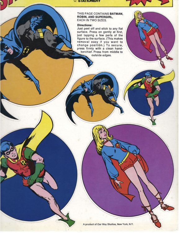 The Bronze Age Glory of SUPERHERO STICK-ONS | 13th Dimension, Comics ...