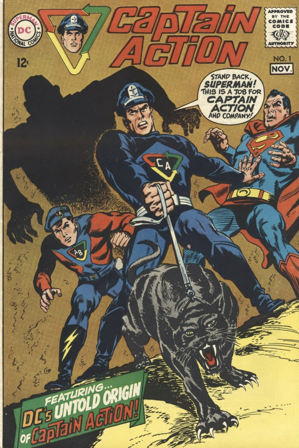 IDW Sets Date for Classic CAPTAIN ACTION Comics Hardcover Collection ...