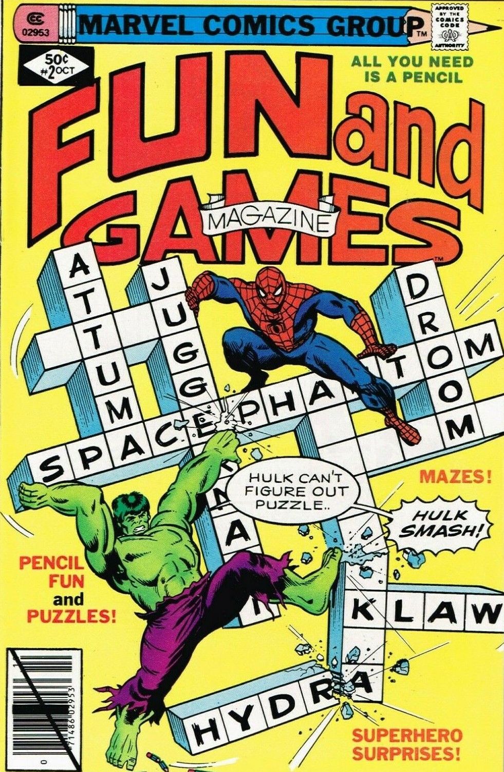13 MARVEL FUN AND GAMES COVERS — Just for, Well, Fun | 13th Dimension ...