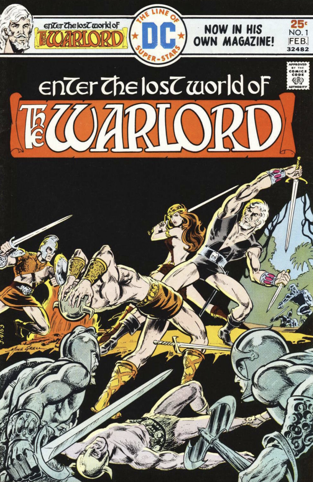 PAUL KUPPERBERG: My 13 Favorite MIKE GRELL WARLORD Covers | 13th ...