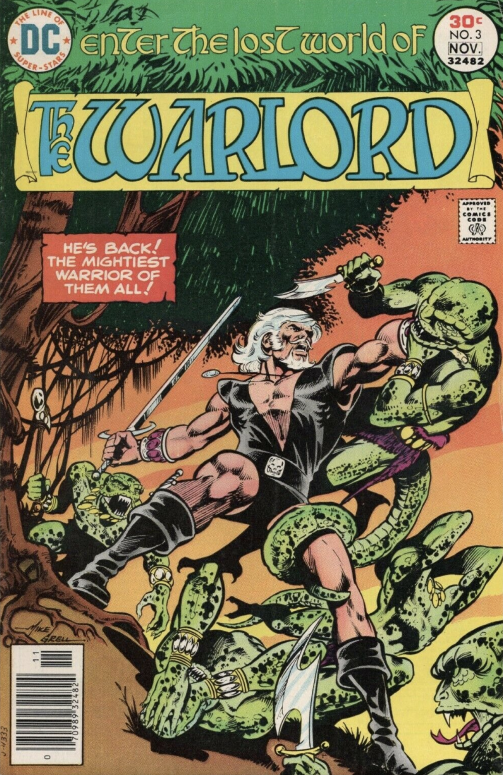 PAUL KUPPERBERG: My 13 Favorite MIKE GRELL WARLORD Covers | 13th ...