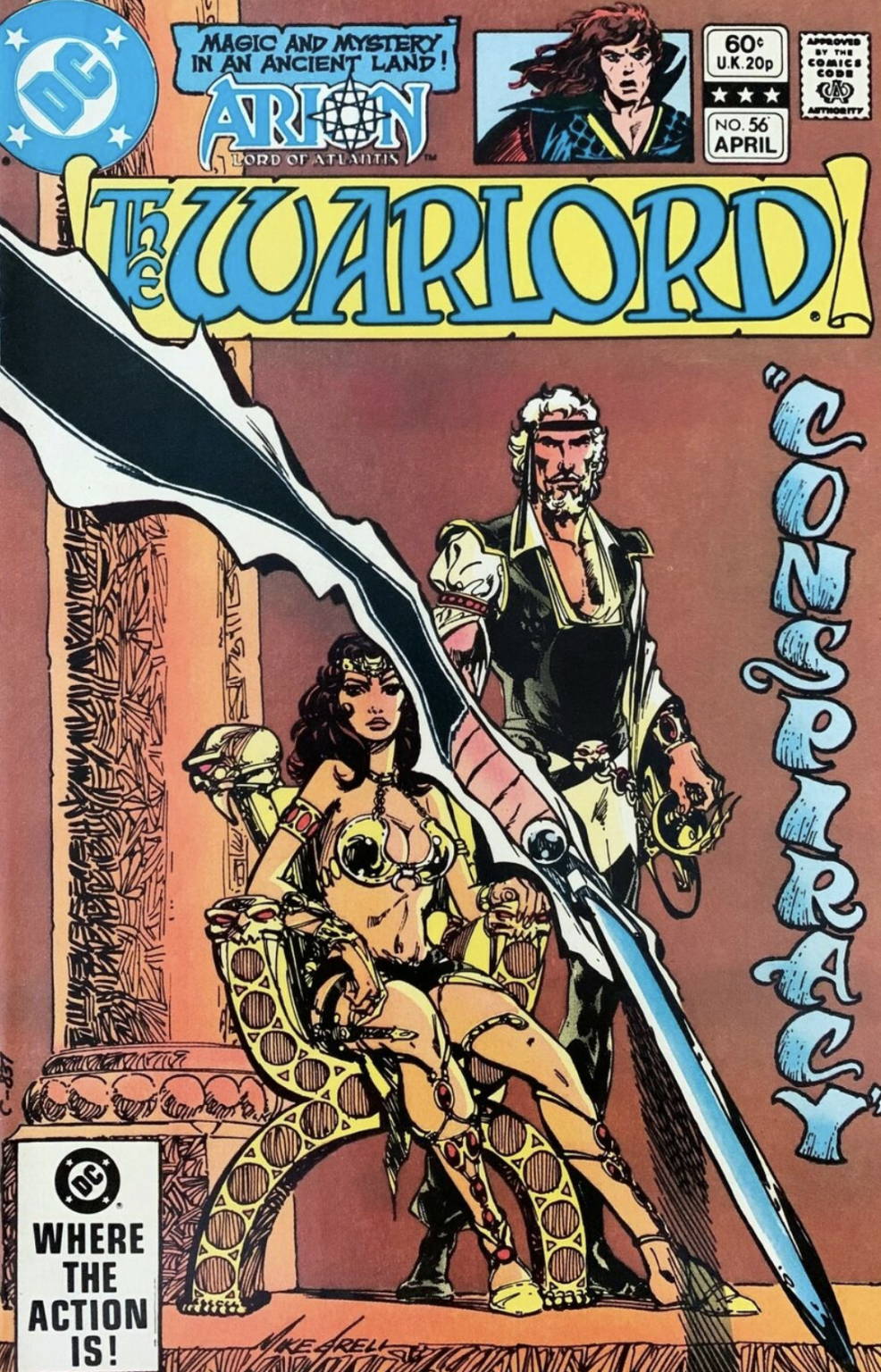 PAUL KUPPERBERG: My 13 Favorite MIKE GRELL WARLORD Covers | 13th ...