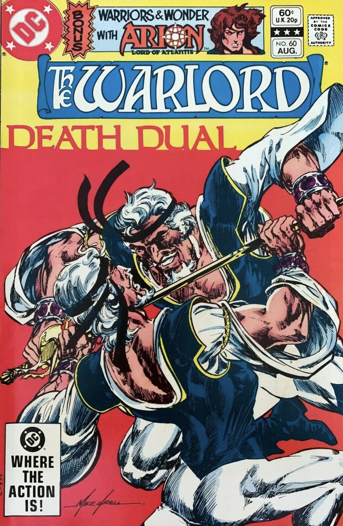 PAUL KUPPERBERG: My 13 Favorite MIKE GRELL WARLORD Covers | 13th ...