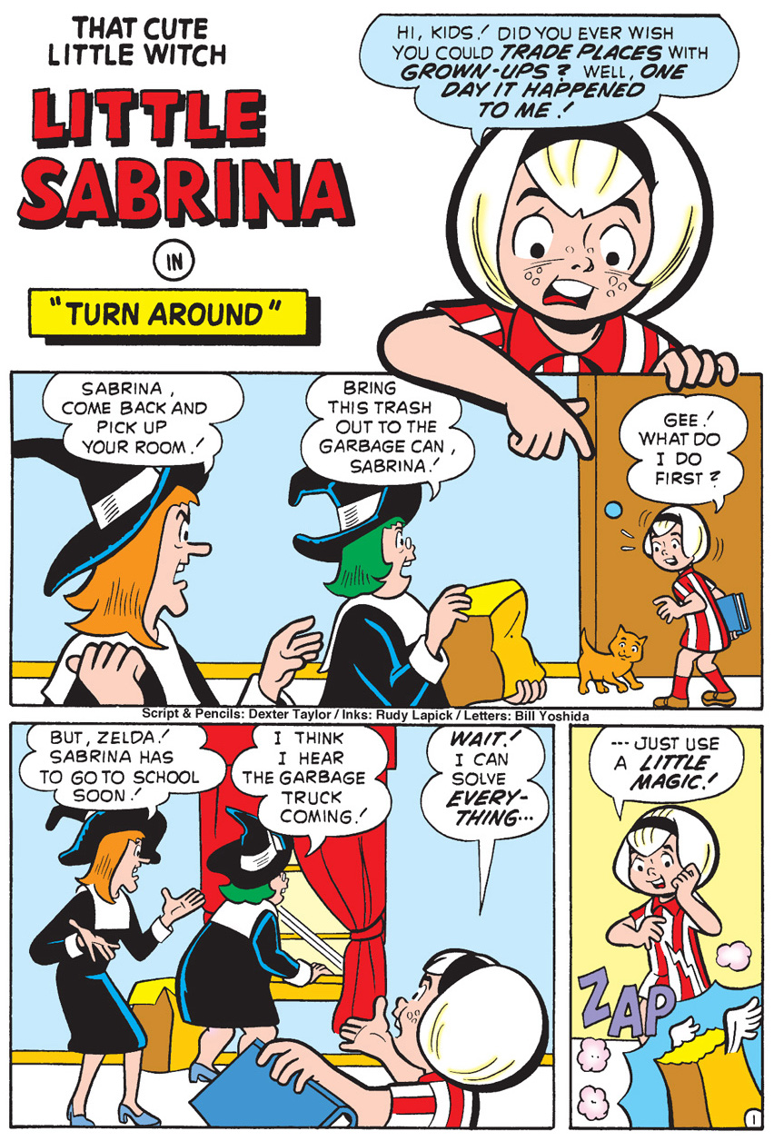 Halloween’s Coming! Dig This Rare 1974 LITTLE SABRINA Tale | 13th ...
