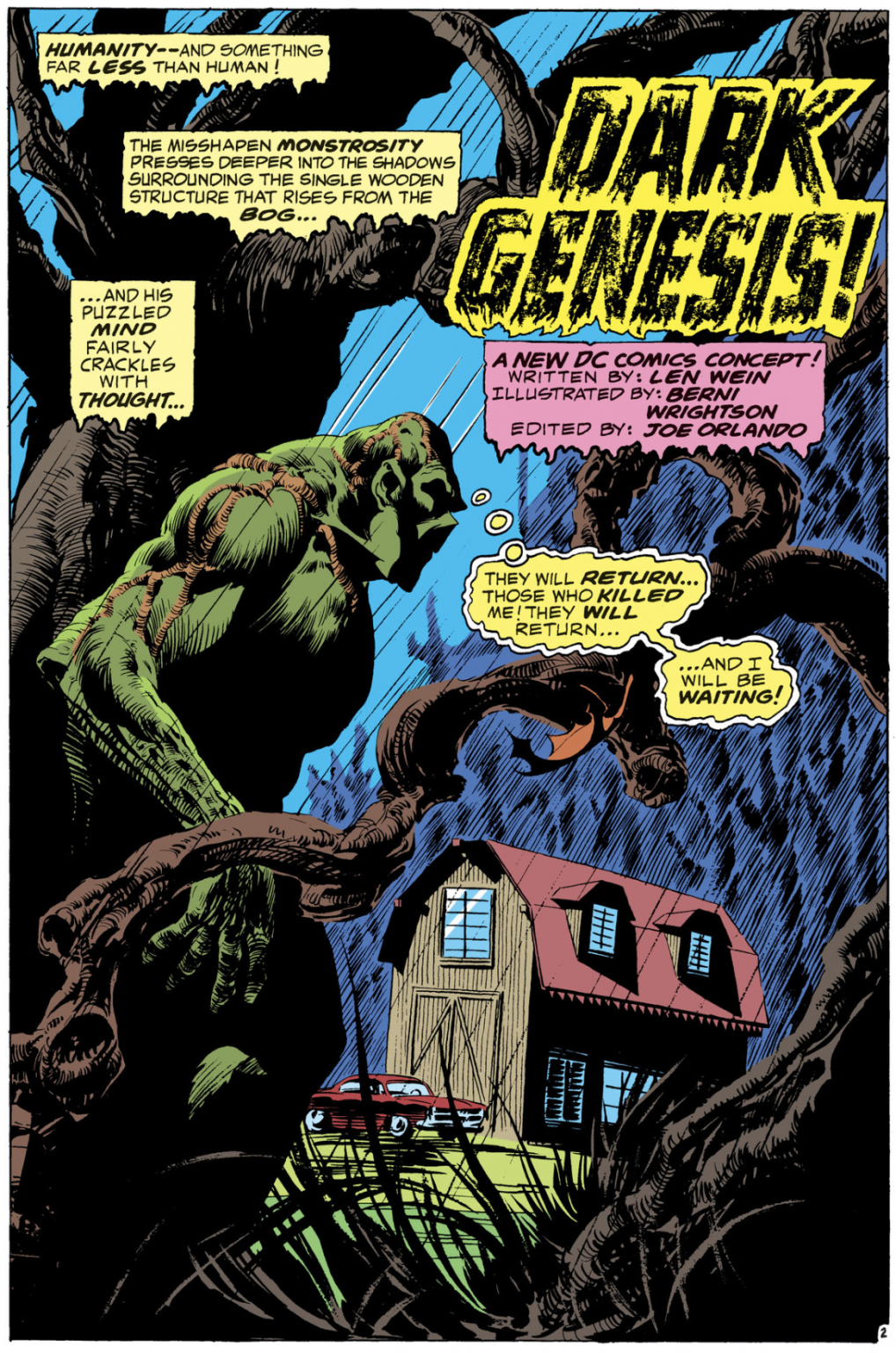 COMIC BOOK DEATH MATCH: Swamp Thing vs. Man-Thing | 13th Dimension ...