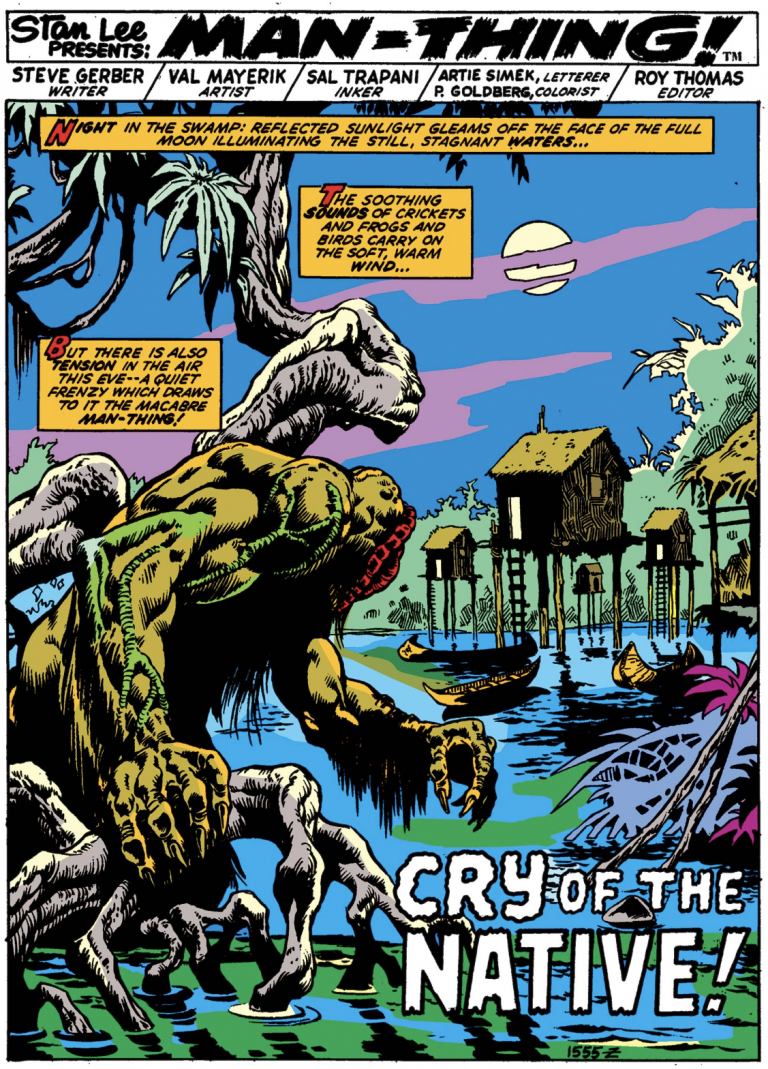 COMIC BOOK DEATH MATCH: Swamp Thing vs. Man-Thing | 13th Dimension ...