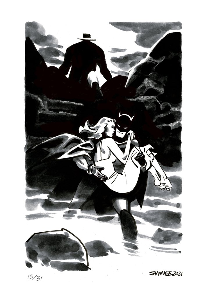 13 Magnificent BATMAN Sketches by CHRIS SAMNEE | 13th Dimension, Comics ...