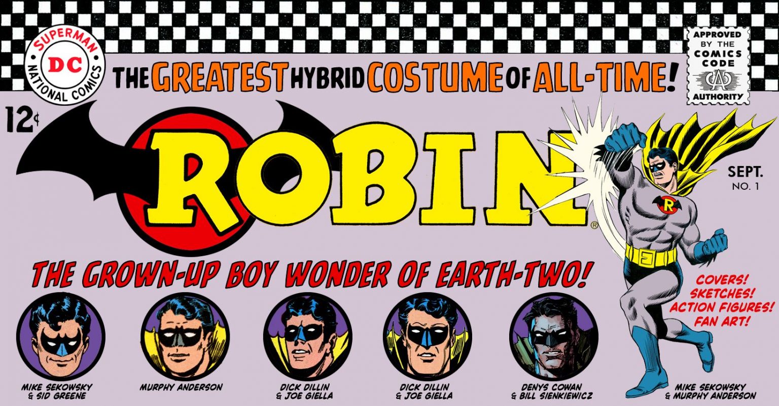 13 GREAT ILLUSTRATIONS: The Groovy Glory of EARTH-TWO ROBIN | 13th ...