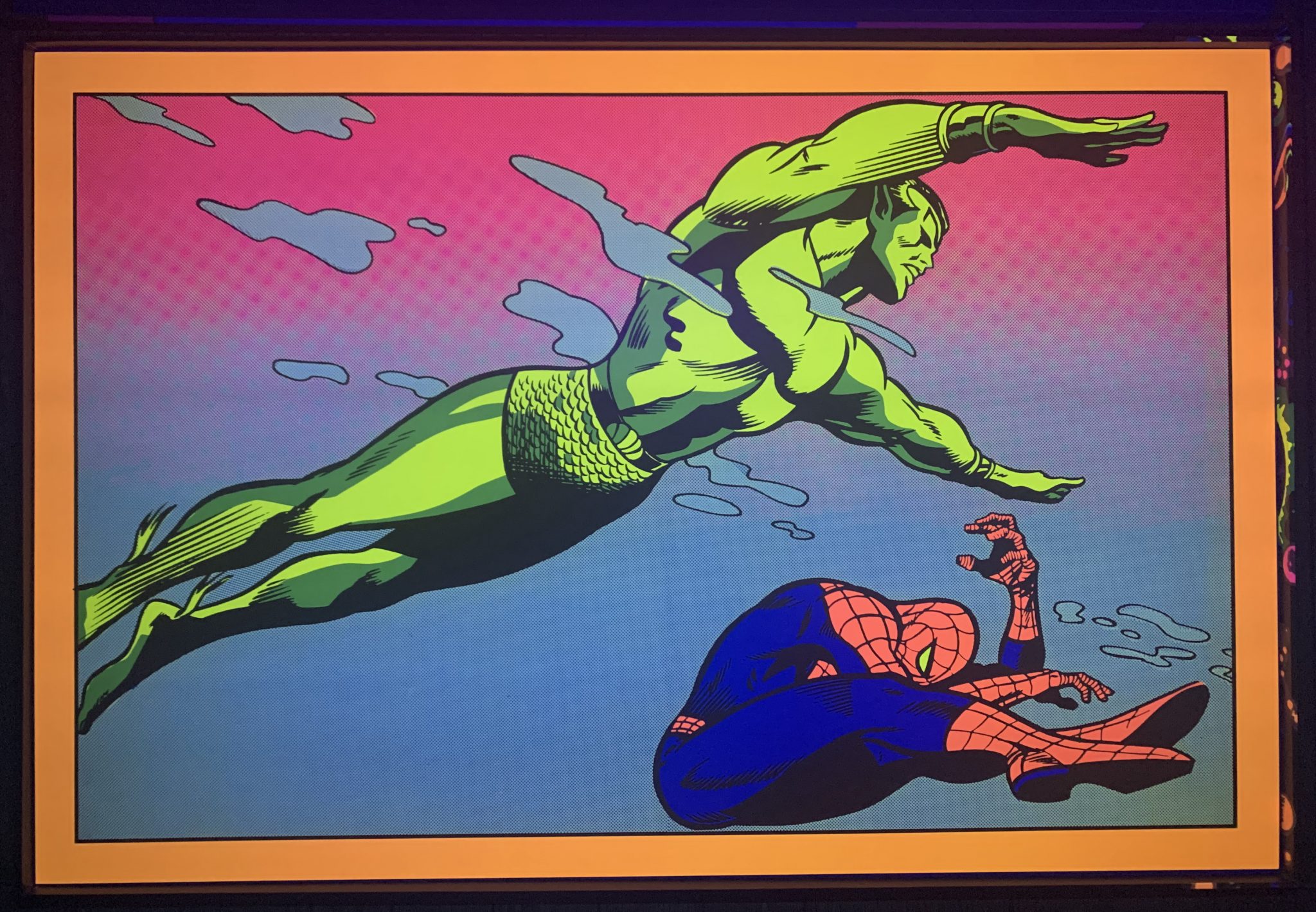 MARVEL CLASSIC BLACK LIGHT POSTERS Portfolio: The Best Comics ...