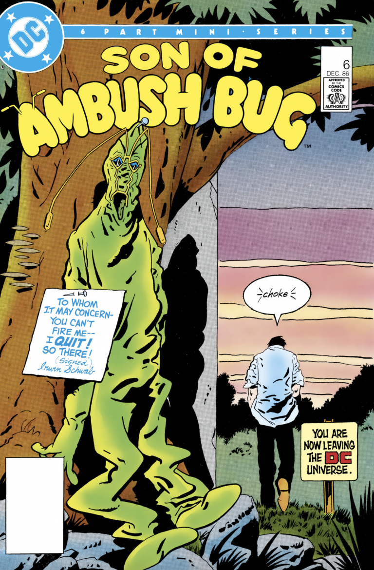 13 AMBUSH BUG COVERS: A KEITH GIFFEN Tribute | 13th Dimension, Comics ...