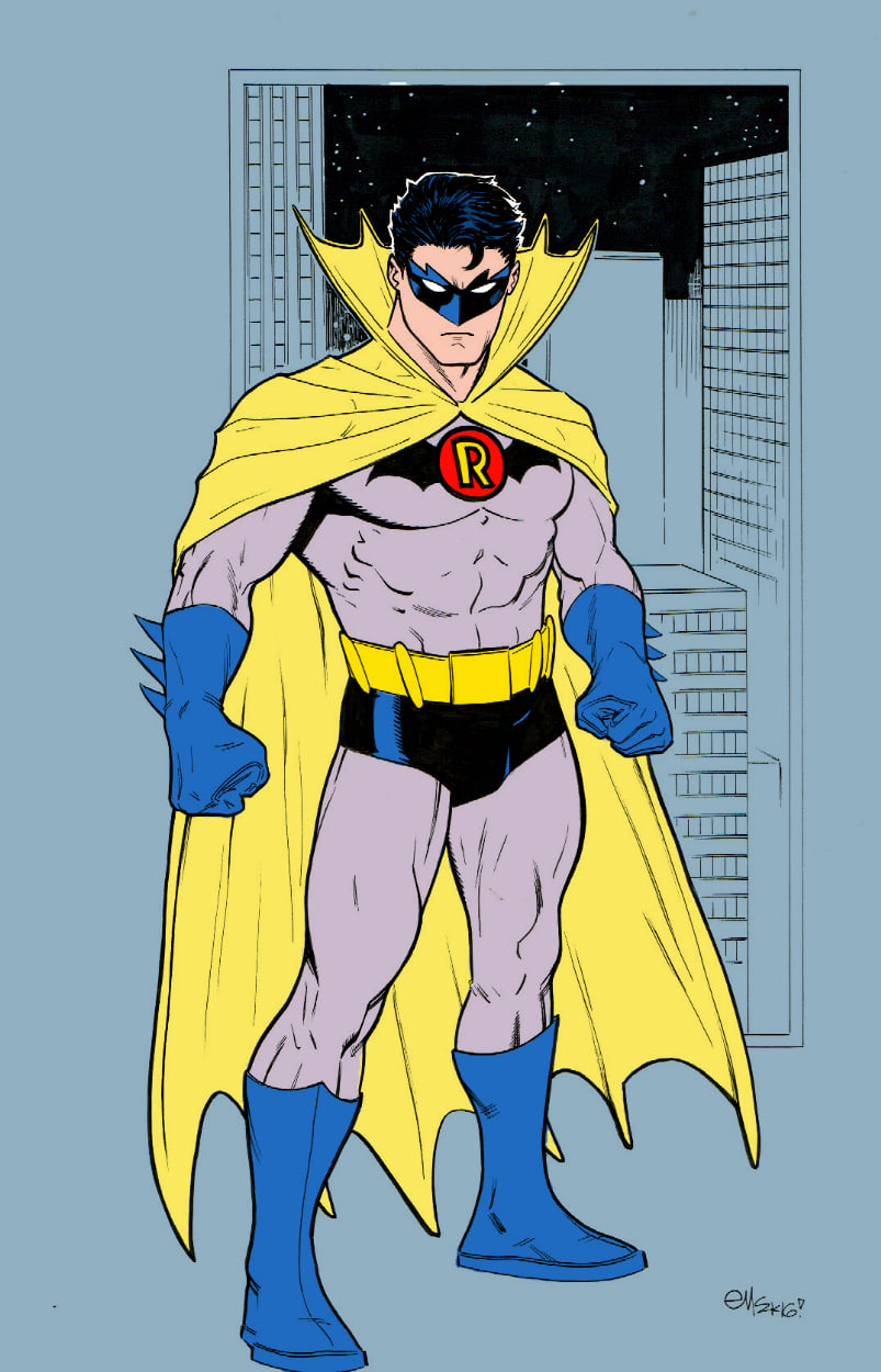 13 GREAT ILLUSTRATIONS: The Groovy Glory of EARTH-TWO ROBIN | 13th ...