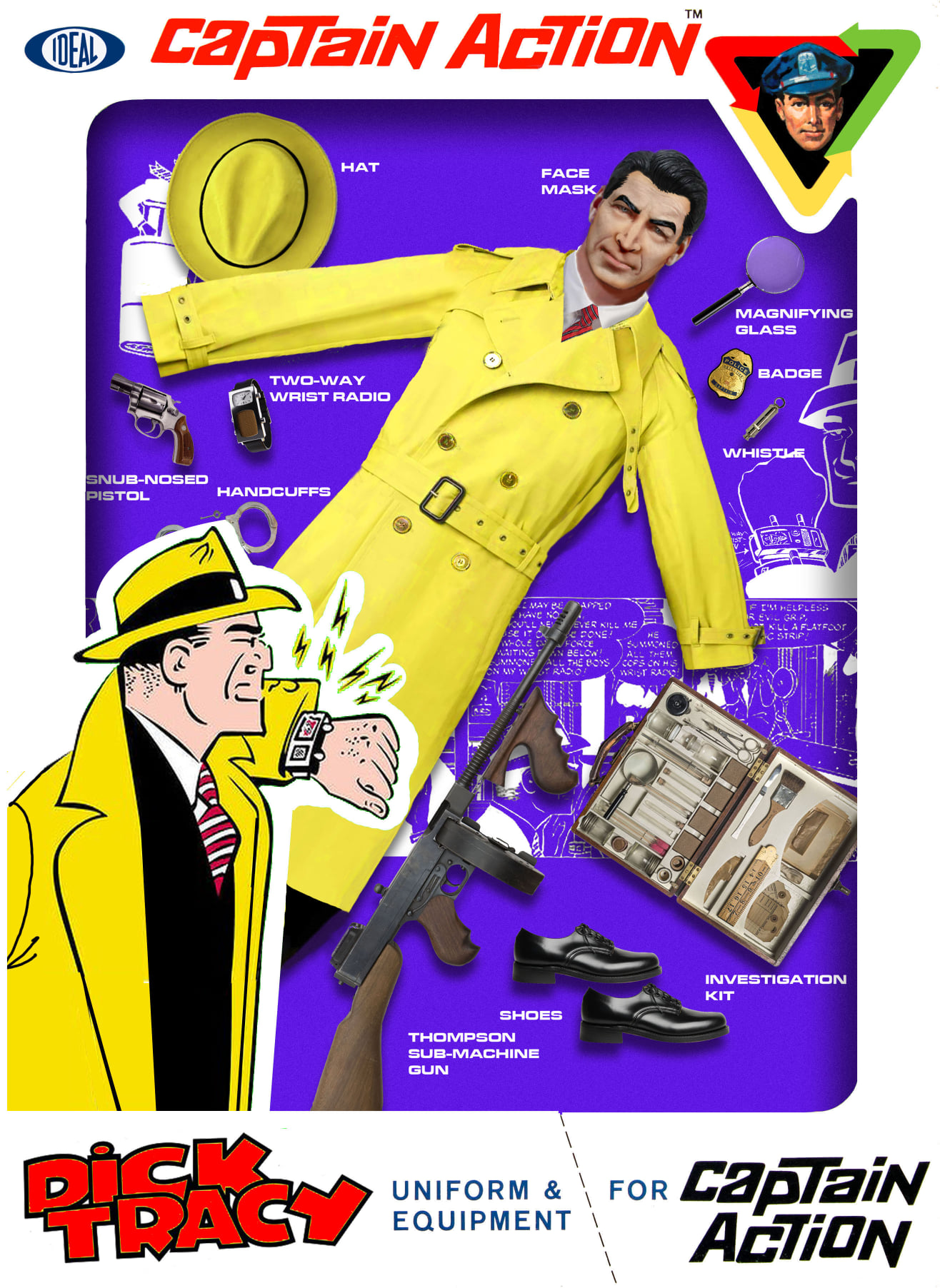 13 Great CAPTAIN ACTION OUTFITS That Never Were | 13th Dimension ...