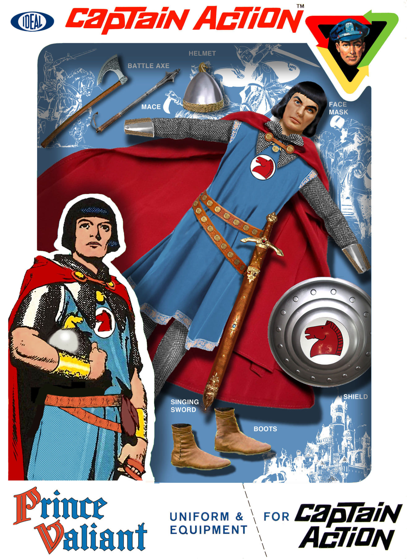 13 Great CAPTAIN ACTION OUTFITS That Never Were | 13th Dimension ...