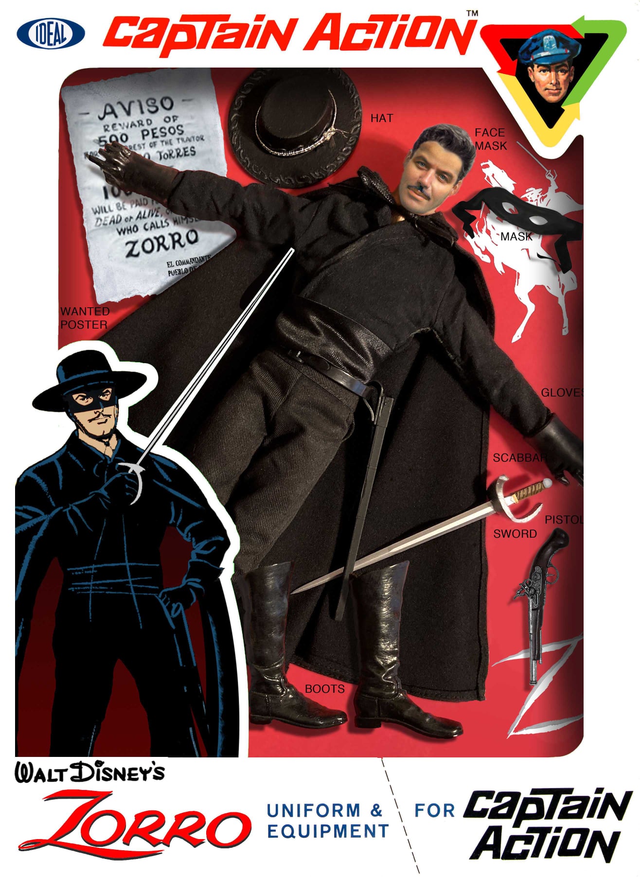 13 Great CAPTAIN ACTION OUTFITS That Never Were | 13th Dimension ...