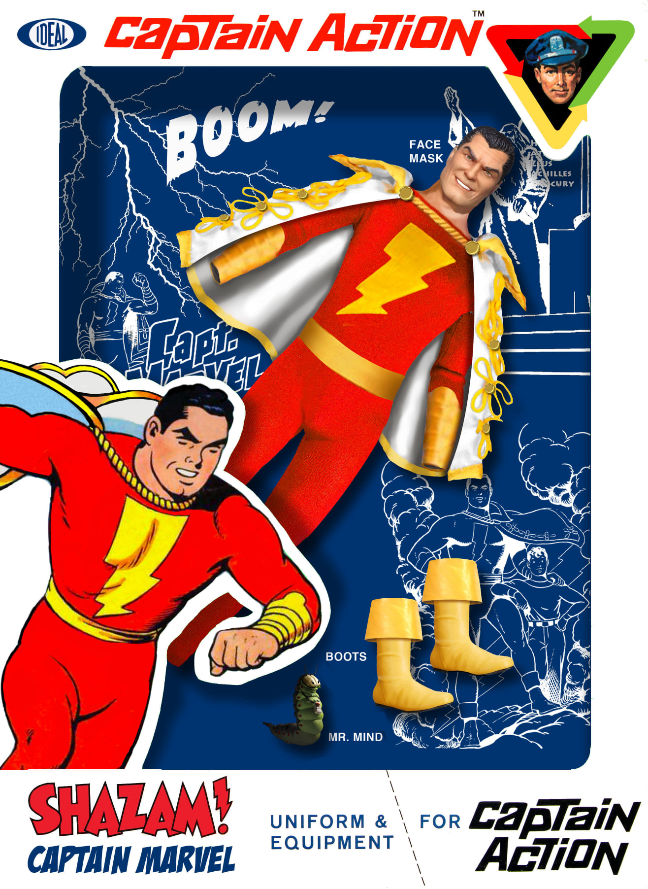 13 Great CAPTAIN ACTION OUTFITS That Never Were | 13th Dimension ...