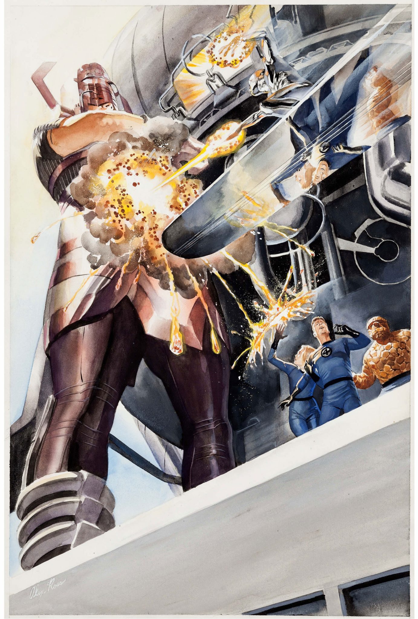 13 GREAT ILLUSTRATIONS: The FANTASTIC FOUR of ALEX ROSS | 13th ...