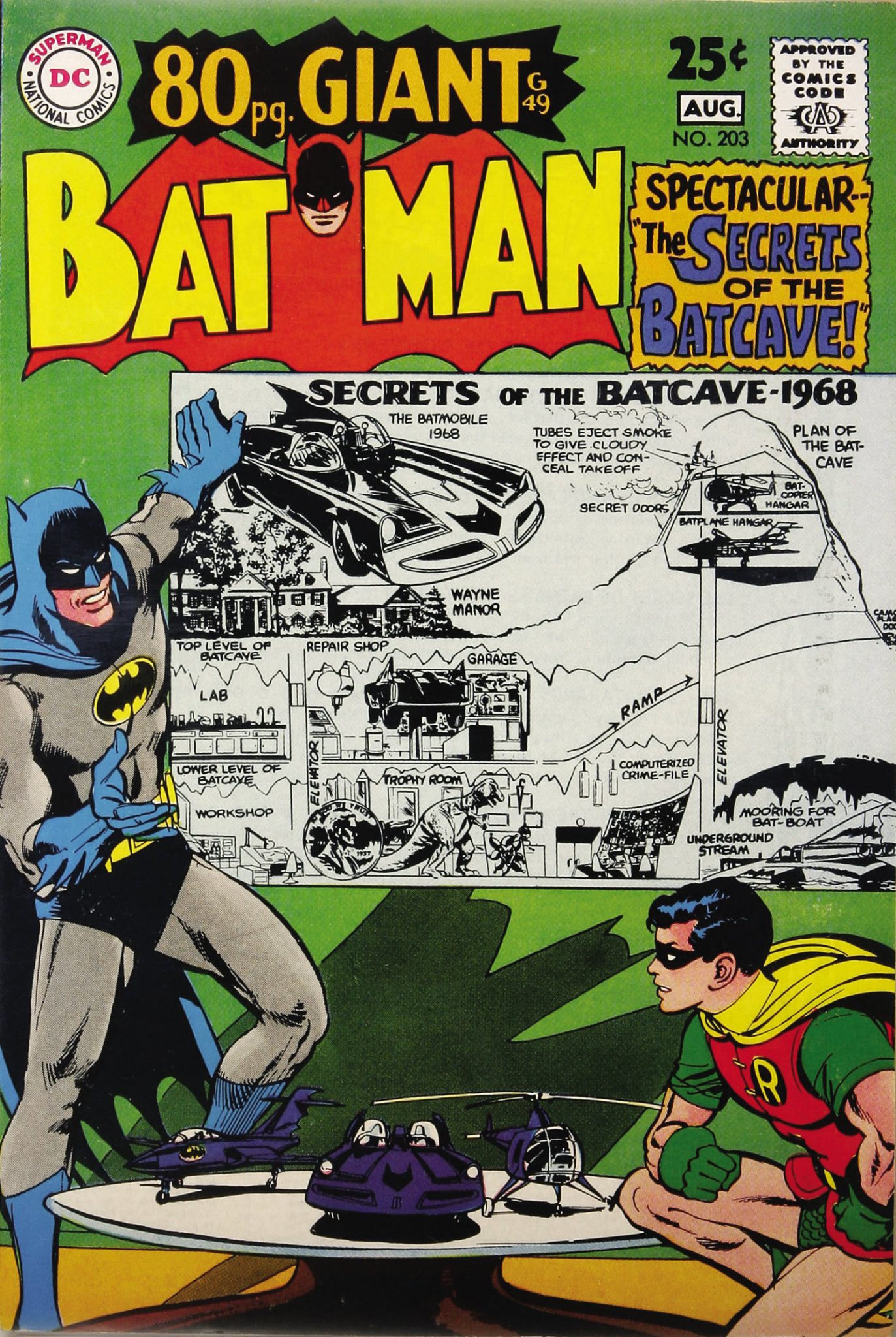 13 QUICK THOUGHTS on the Glorious SECRETS OF THE BATCAVE — 1968 | 13th ...